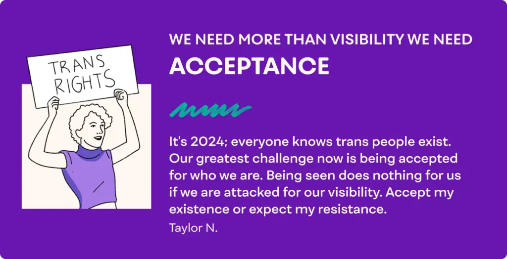 Trans day of visibility (TDOV): is visibility enough?